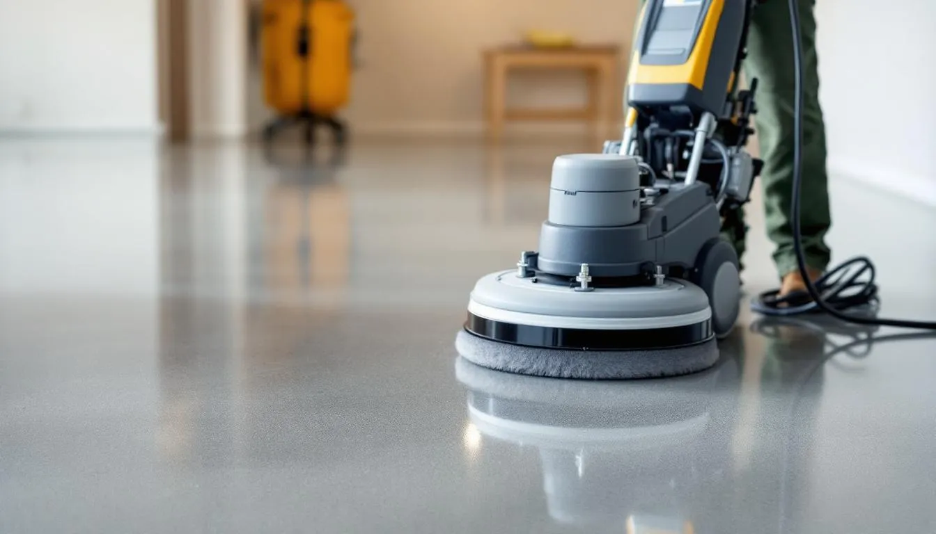 How to Buff Polished Concrete Floors for a Shine - Superfloor